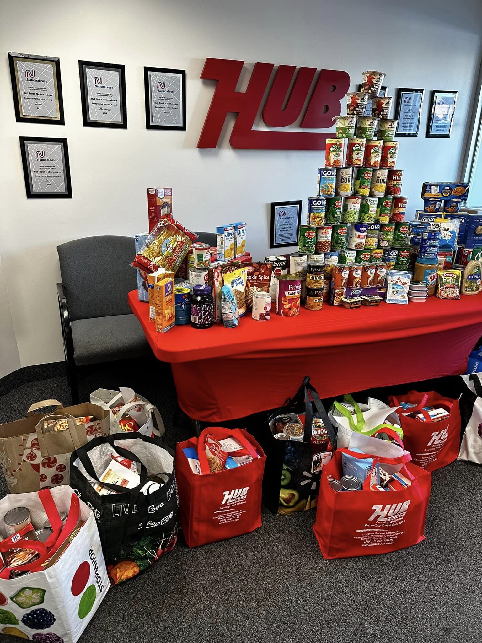 Thanksgiving Food Drive – Hub Truck